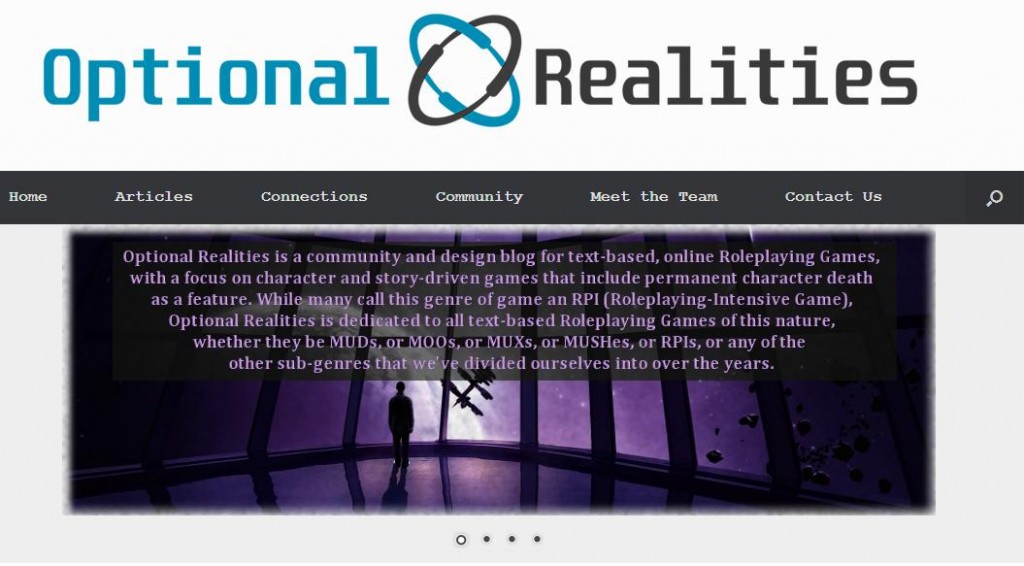 Mandatory Optional Realities – The Interactive Roleplay Institute